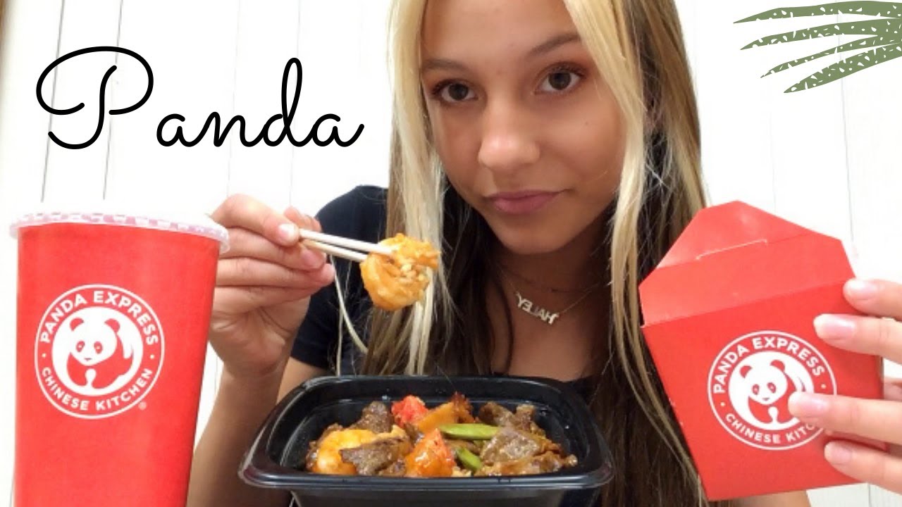 ASMR PANDA EXPRESS EATING SOUNDS - YouTube