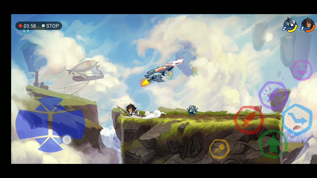 How to play Brawlhalla(mobile phone) - YouTube