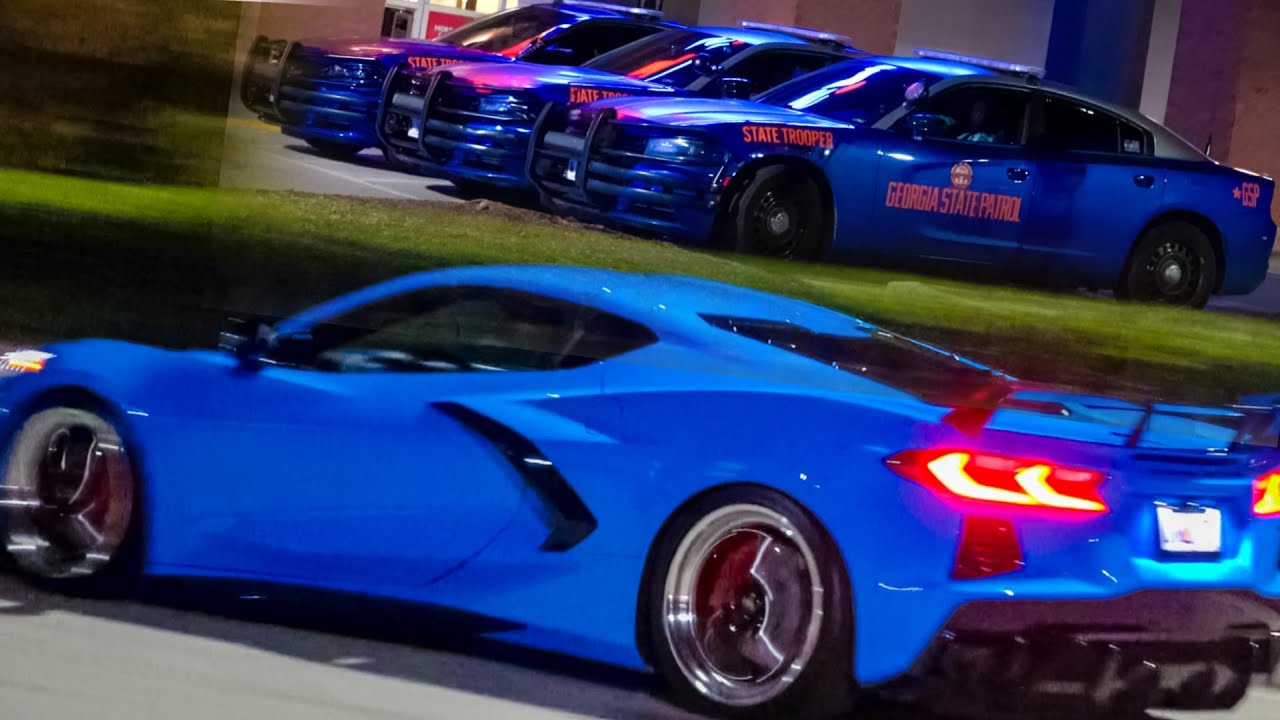 SUPERCAR MEET EXITS 2025 | DRIFTING, BURNOUTS, + MORE (GSP GETS CALLED ...