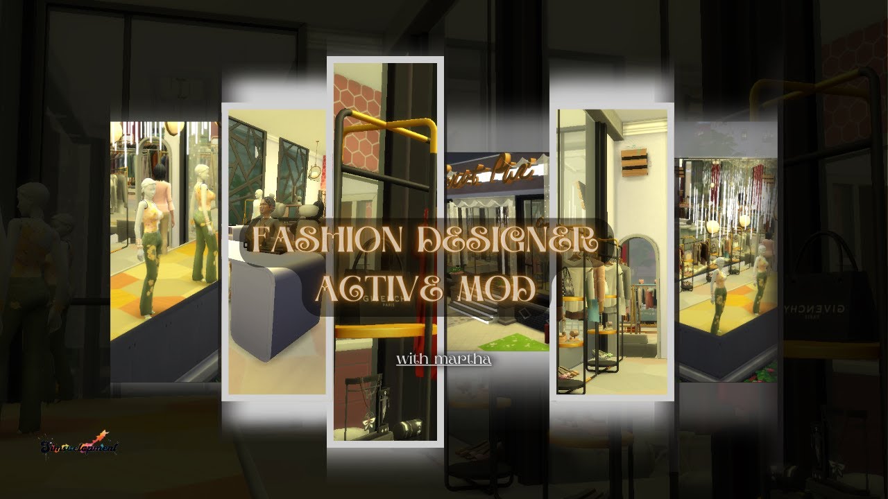 Sims 4 Fashion Designer Active Mod | Very Easy | Secret to Creating ...