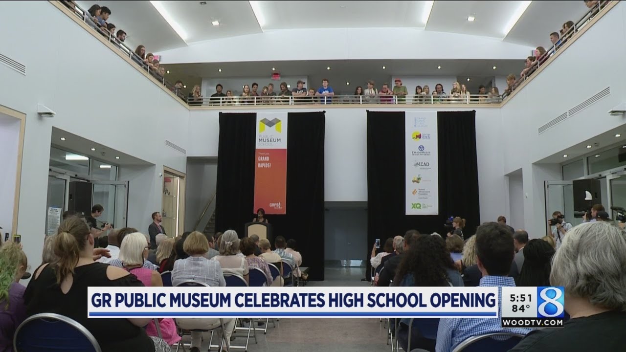 Grand Rapids Public Museum High School now open - YouTube