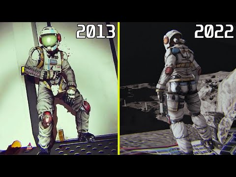 Routine 2013 vs 2022 Early Graphics Comparison | Summer Game Fest 2022