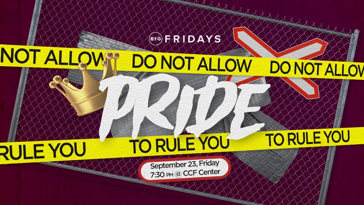 Do Not Allow (D.N.A.) Pride to Rule You - YouTube