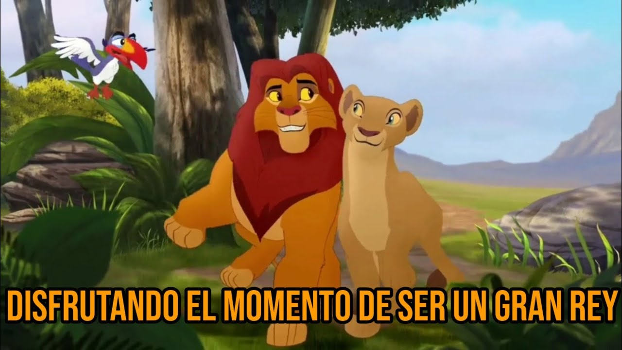 Disfrutando El Momento De Ser Un Gran Rey La Guardia Del León - YouTube