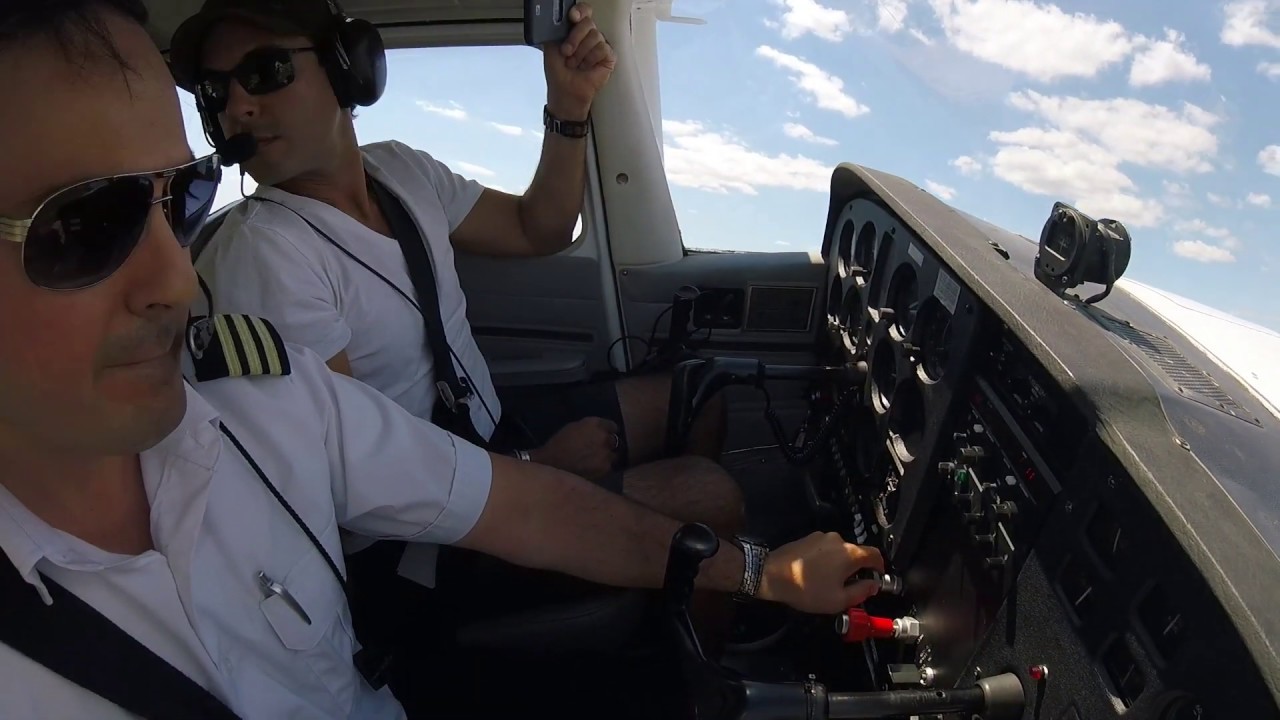 First Cessna Flight Part II - YouTube