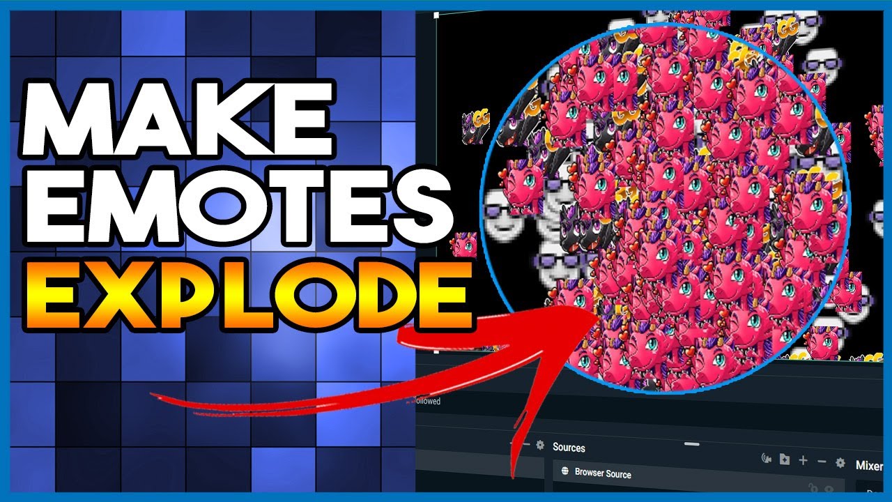 How to make emotes explode using StreamElements Kappagen - YouTube