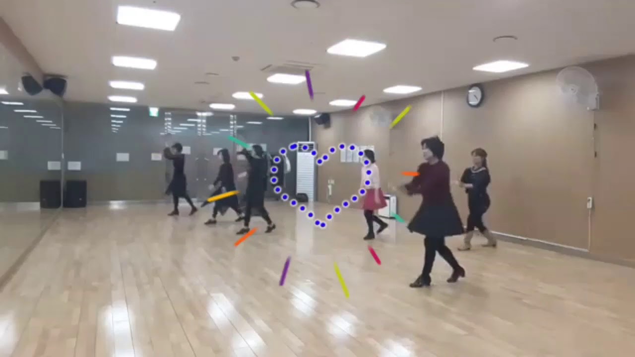 Cajun waltz line dance - YouTube