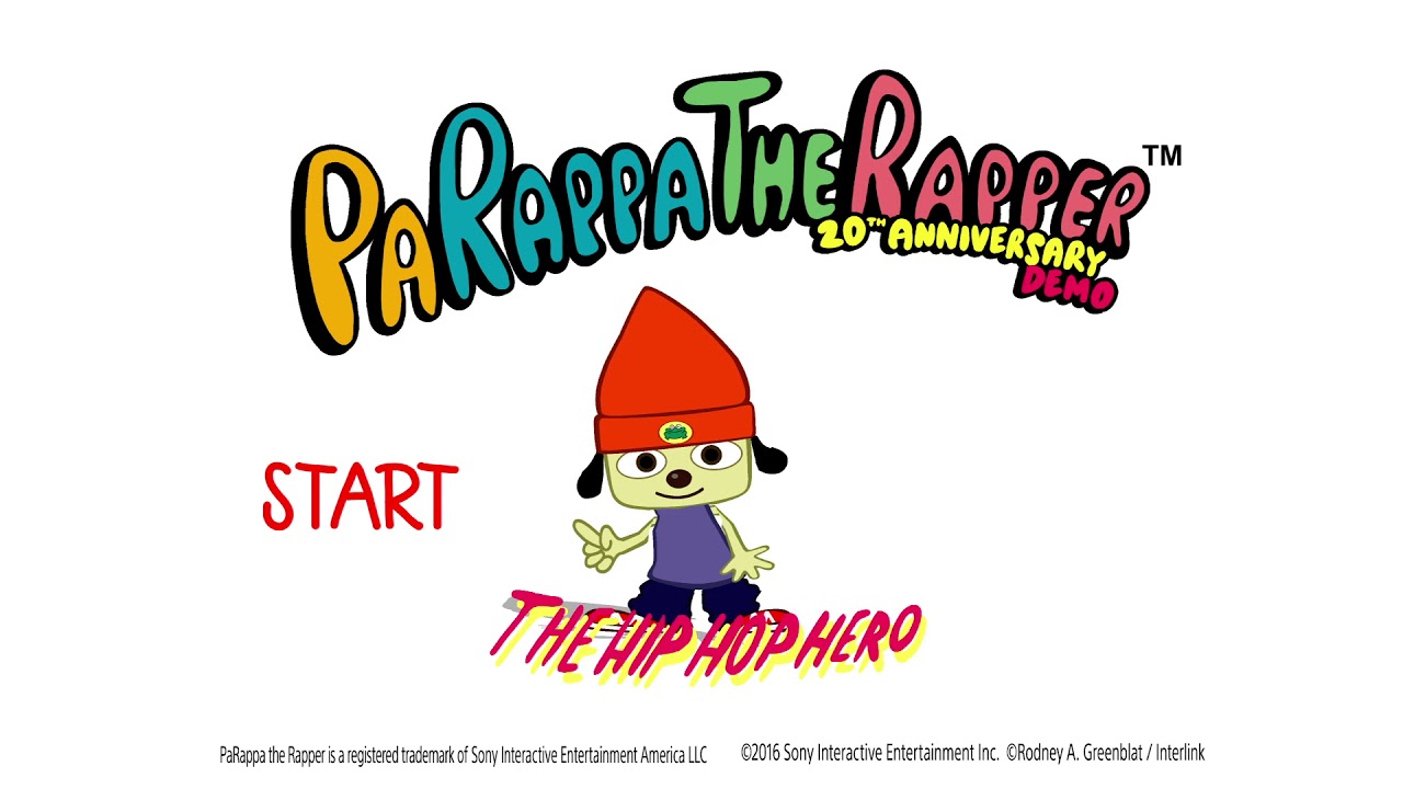 PaRappa The Rapper | Intro | Main | Demo - YouTube