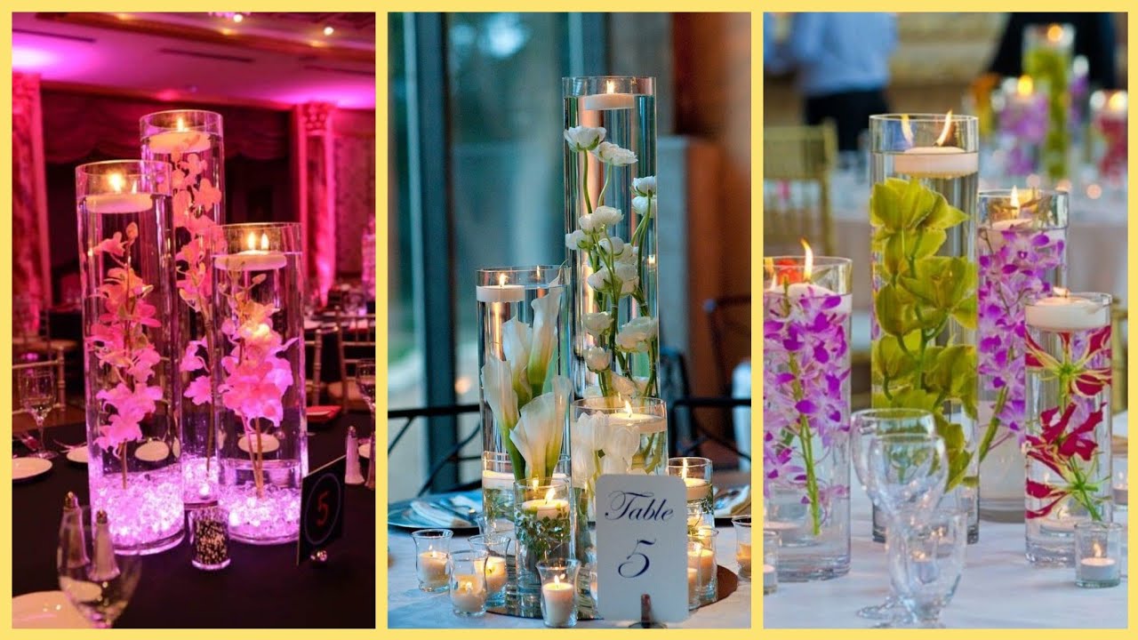 50+ stunning floating candles centerpieces ideas, DIY Handmade floating ...