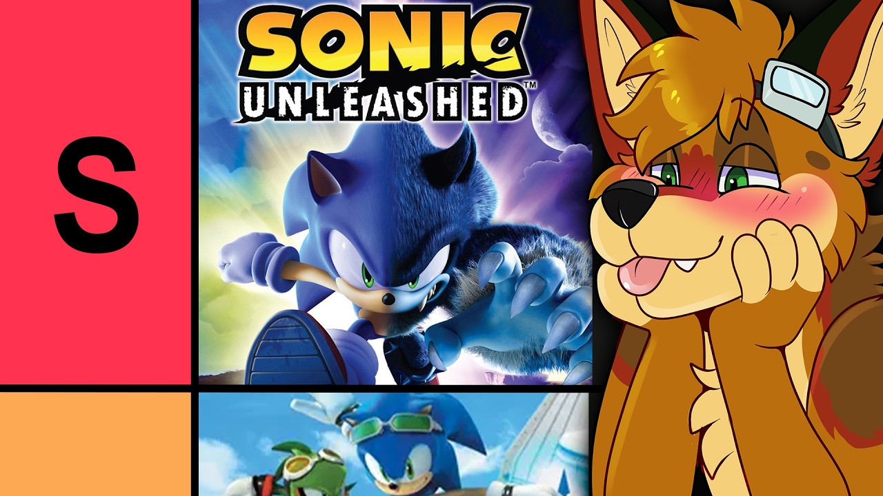 Furry Ranks the BEST Sonic Games - YouTube