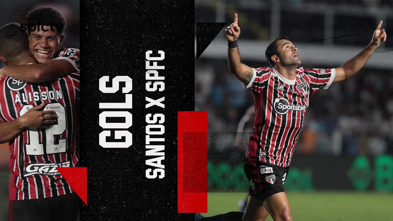 GOLS: SANTOS 0 x 3 SÃO PAULO | SPFCTV - YouTube