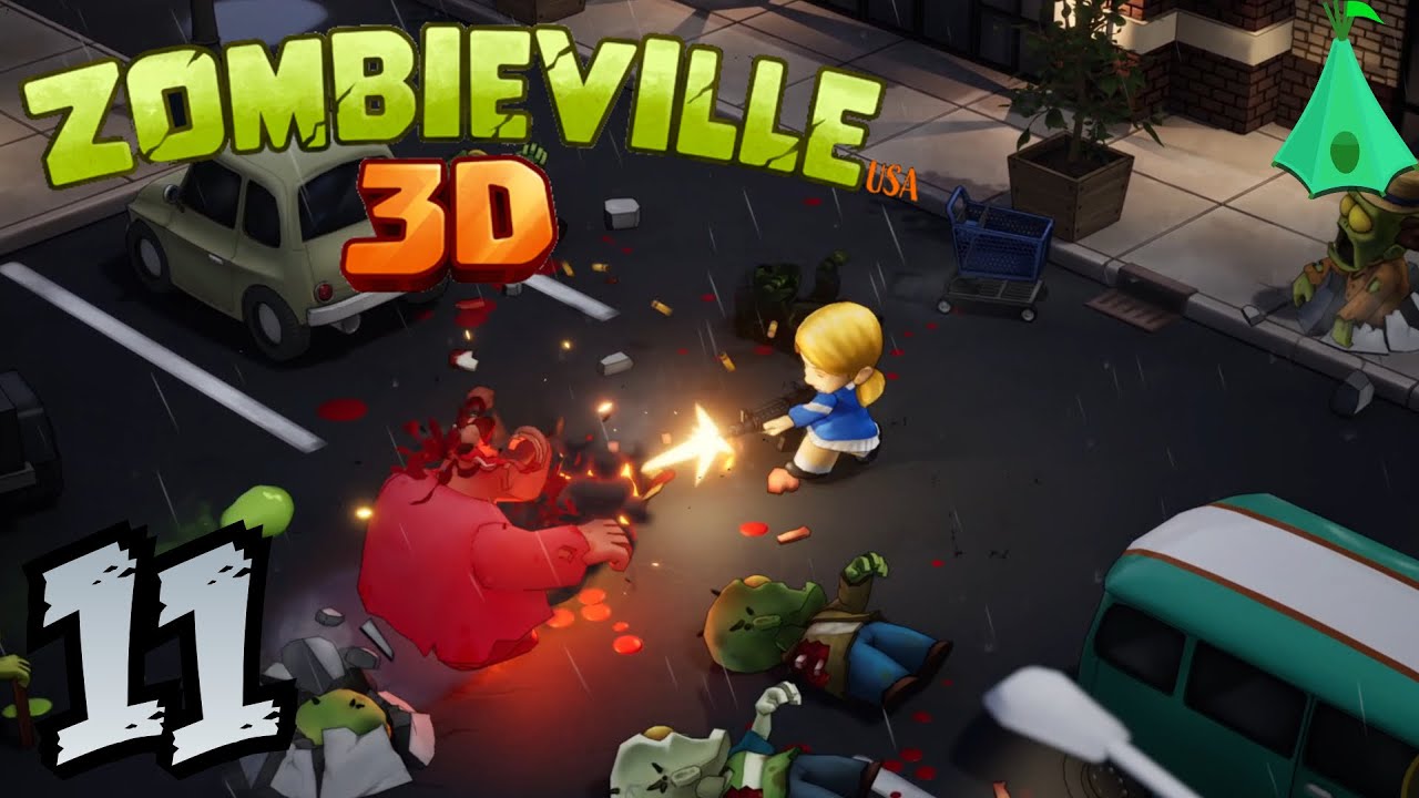 Zombieville USA 3D - Gameplay (Part 11) - YouTube