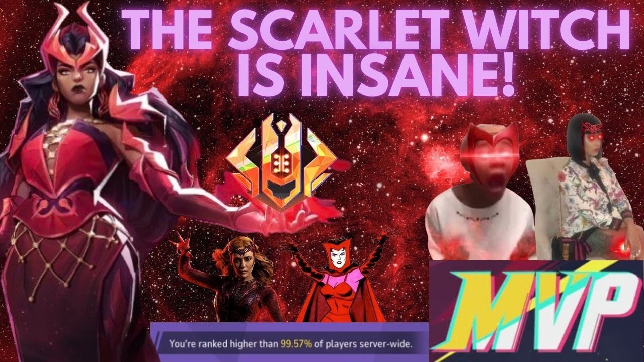 DOMINATING with Wanda in CELESTIAL! | Marvel Rivals Top 0.5% Scarlet ...