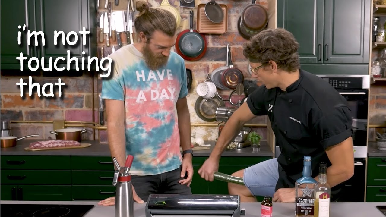 mythical chef josh being inappropriate for 5 minutes straight ...