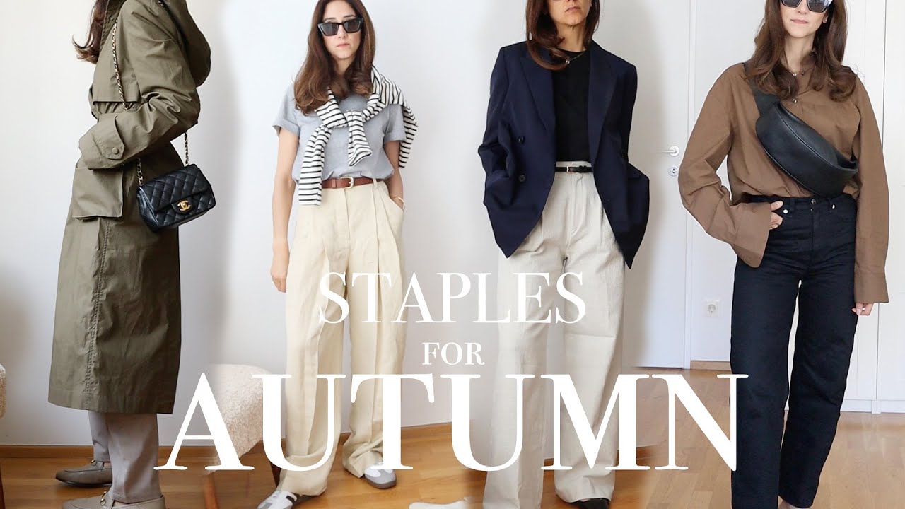 10 Autumn Wardrobe Staples | Transitional Must-Have Pieces | Minimalist ...