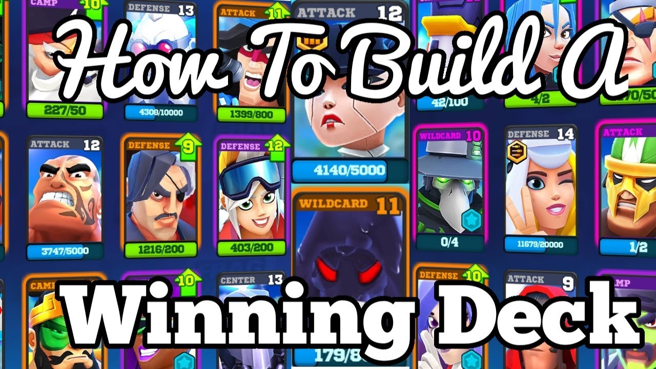 #FRAG Pro Shooter: Building The Best Deck, (Winning) - YouTube