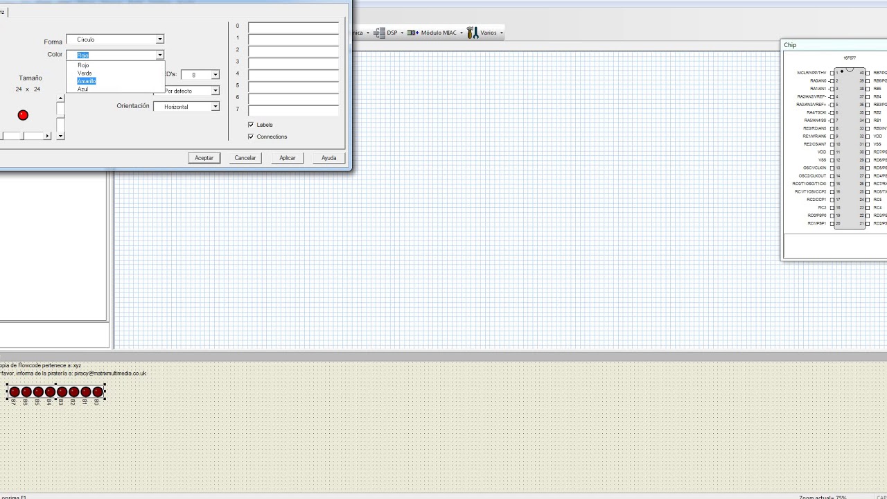 Tutorial basico Flowcode - YouTube