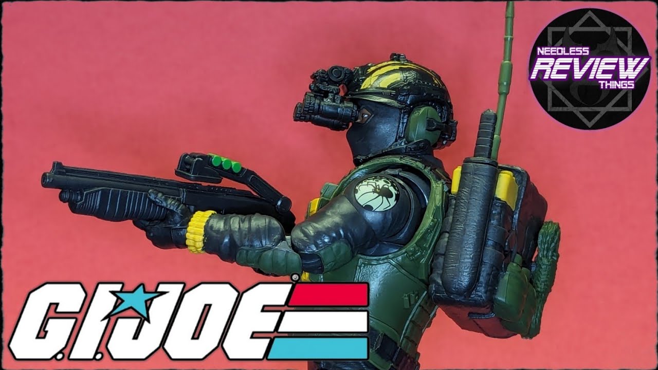 GI Joe Classified Series Wolf Spider Needless Unboxing - YouTube