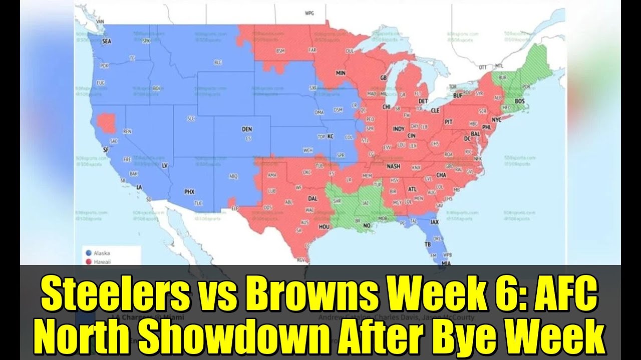 Steelers vs Browns Week 6: AFC North Showdown After Bye Week | Game ...