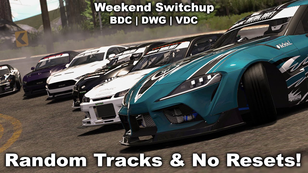 Drifting Random Tracks and No Resets with BDC, DWG, and VDC car packs ...