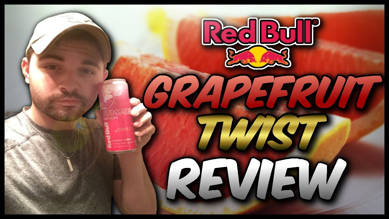 REVIEW - Red Bull Grapefruit Twist | The SUMMER Edition - YouTube