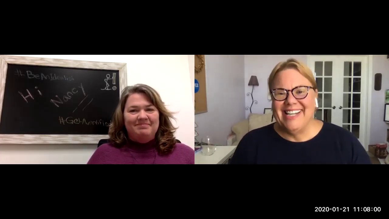 #BeAnIdealist Guest Nancy Chorpenning - YouTube