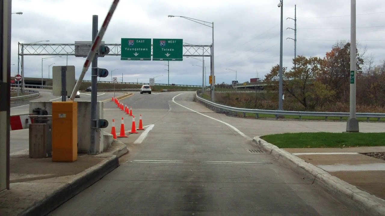 Ohio Turnpike (Exit 152) eastbound/outbound - YouTube