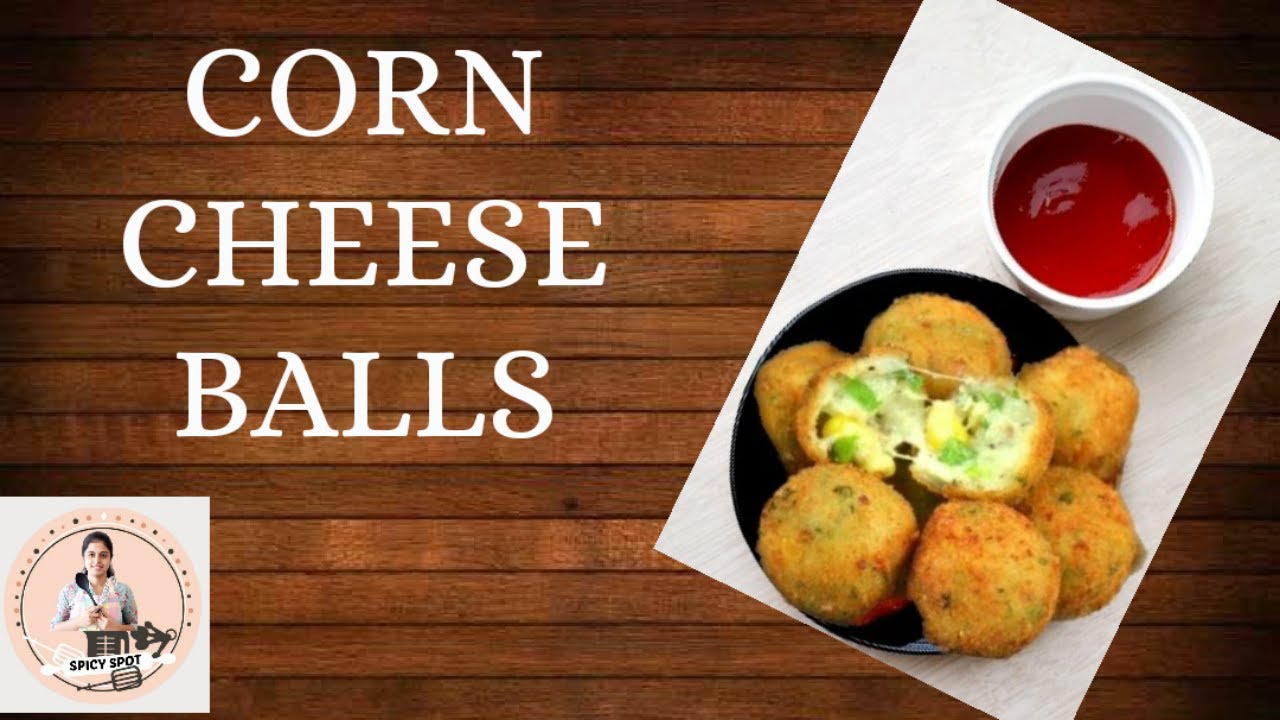 CORN CHEESE BALLS | KIDS SPECIAL SNACKS | EVENING SNACKS RECIPE - YouTube