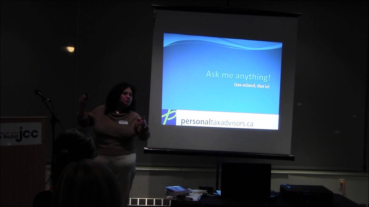 Editors Toronto February 2015 program — Sunny Widerman on taxes for ...