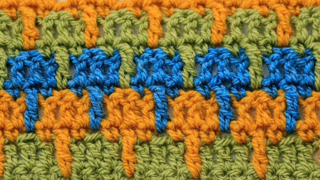 Larksfoot Crochet Stitch Tutorial - YouTube