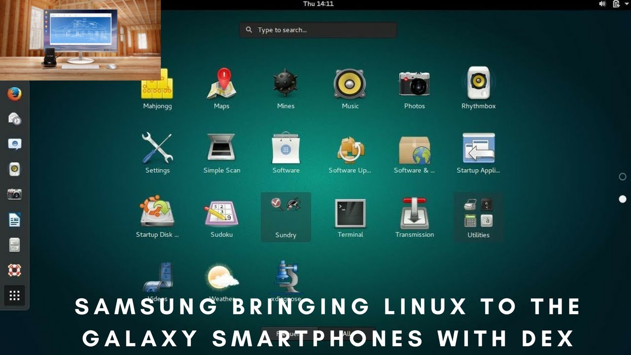 Samsung DeX Turns Your Samsung Galaxy S8 or Note 8 into A Full Desktop Mode | Linux - YouTube