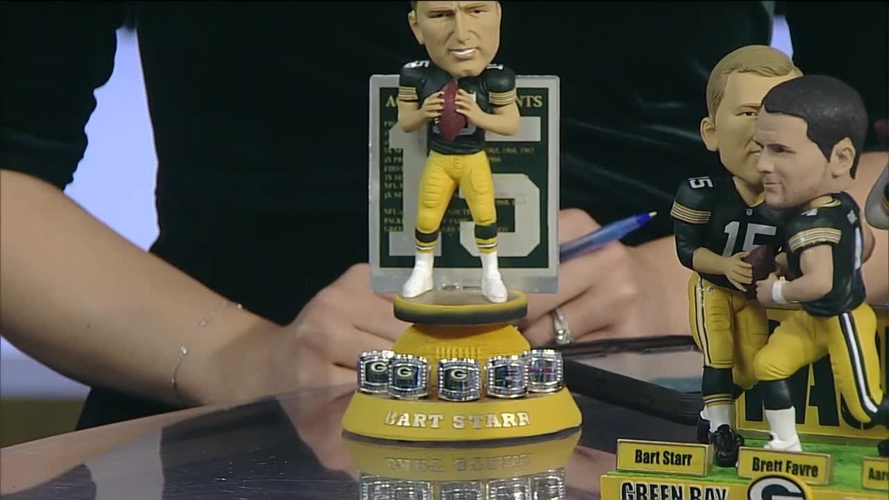 Bart Starr Green Bay Packers Special Edition Bobblehead Series Unveiled ...
