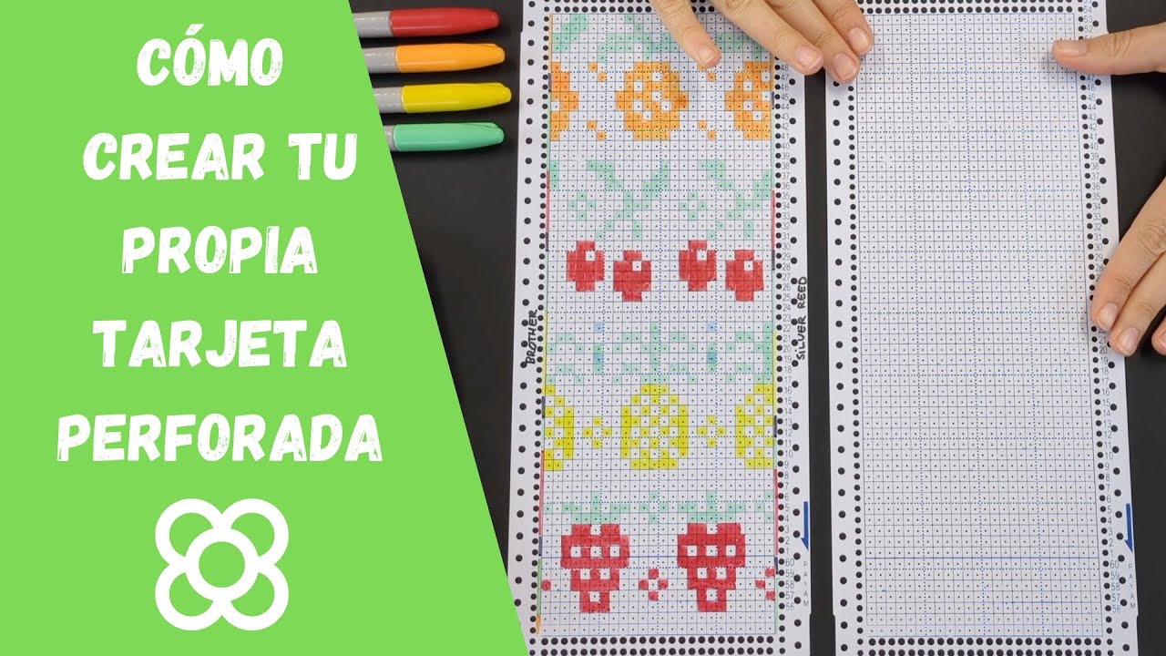Cómo crear tu propia tarjeta perforada | Tricot 102 - YouTube