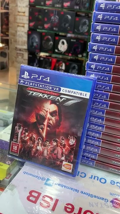 PS4 DVD TAKEN 7 LEGENDRY EDITION AVAILABLE AT GAME STORE ISB #tekken7 # ...