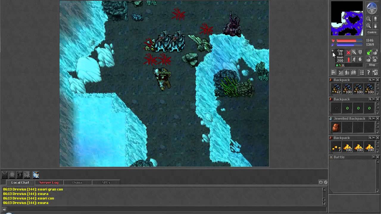 Tibia (The Life of Drevius #6) - Frozen Trench (Tyrsung Quaras) - YouTube