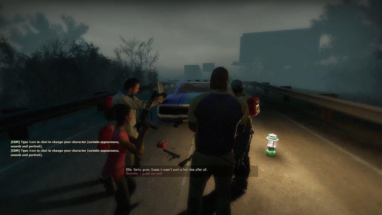 Left 4 Dead 2 Campaign Gameplay 548 - Dark Carnival Storm Mode ...