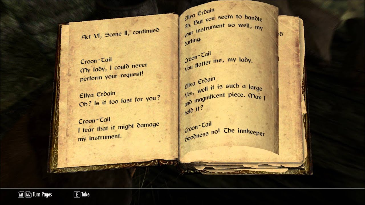 Let's Read The Sultry Argonian Bard, v1 (Let's Read The Books of Skyrim ...