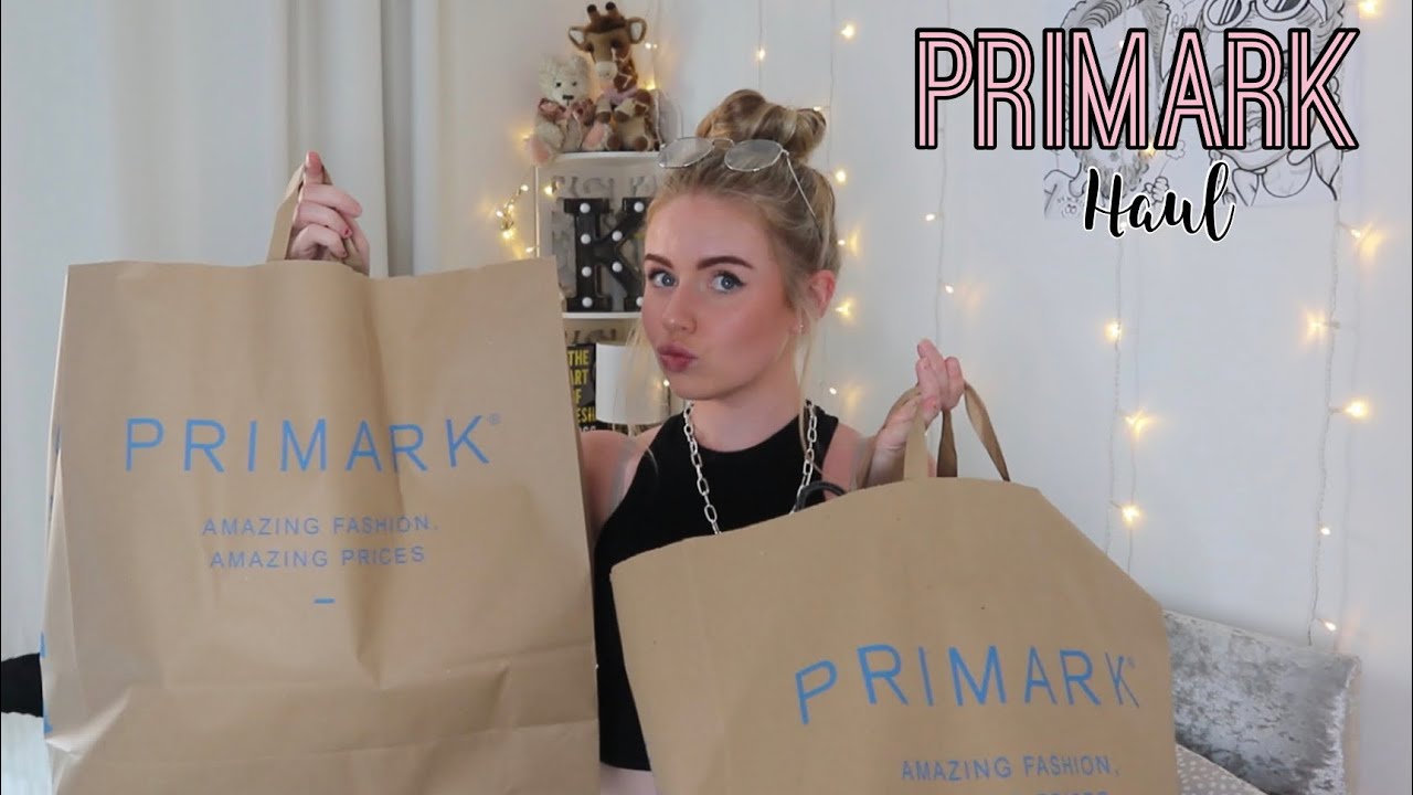 HUGE TRY ON PRIMARK HAUL!! *What's New?* - YouTube