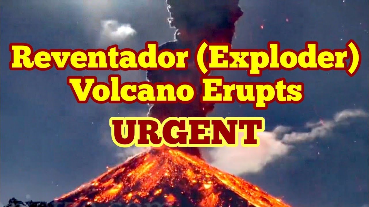 URGENT: Reventador Volcano Erupts In Ecuador, A Stratovolcano In South ...