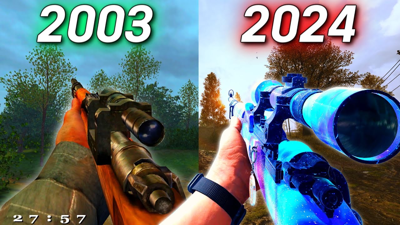 The Evolution of the KAR98 in Call of Duty! - YouTube