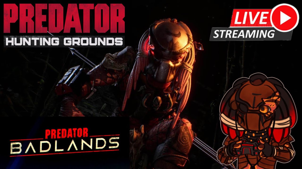 *LIVE* The Nomad Clan Streaming: Predator Hunting Grounds (Talking ...
