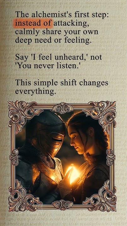 Turn Conflict to Gold: Alchemist's Relationship Secret - YouTube