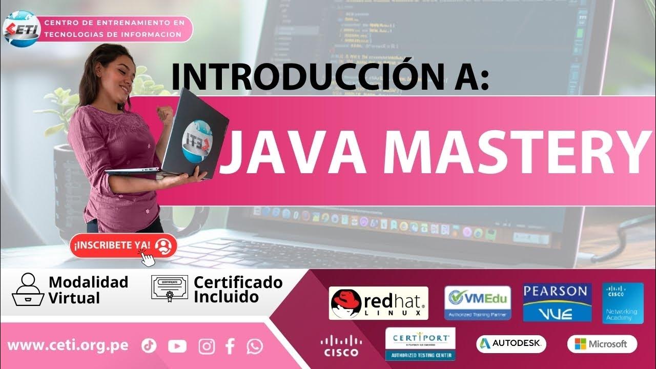 CERTIFICADO : JAVA MASTERY - ESCRITORIO || INTRODUCCIÓN AL CURSO - YouTube