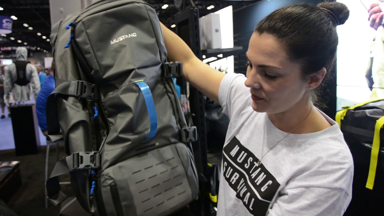 Mustang Survival 55 Liter Bluewater Pack - YouTube