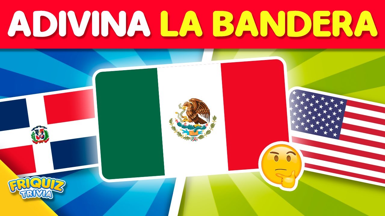 Te RETO a ADIVINAR las siguientes BANDERAS 🚩🌎🤔 | ¿Conoces La s Banderas ...