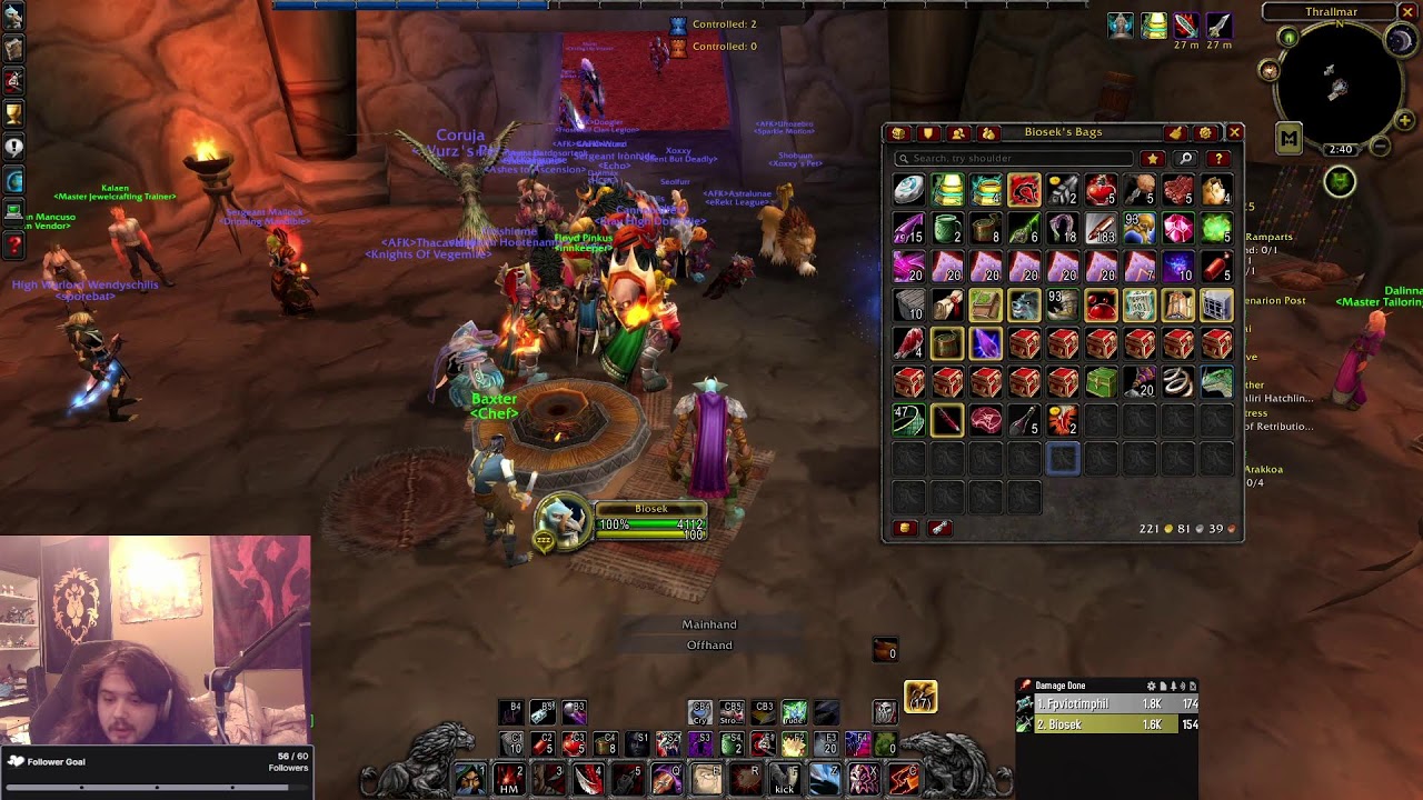 !DROPS | TBC LAUNCH TODAY | Hardcore Dark Portal Opener (Death = Delete ...
