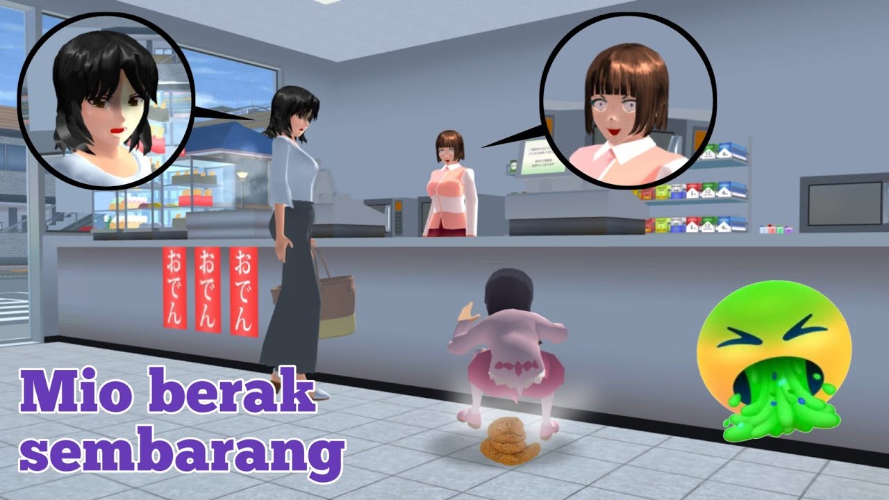 Drama Mio e'ek Sembarangan || Sakura School Simulator Drama - YouTube