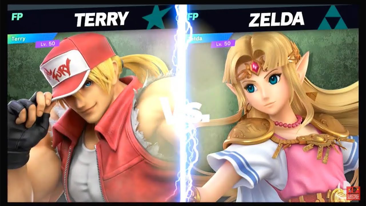Super Smash Bros Ultimate Amiibo Fights – Request #23406 Terry vs Zelda ...
