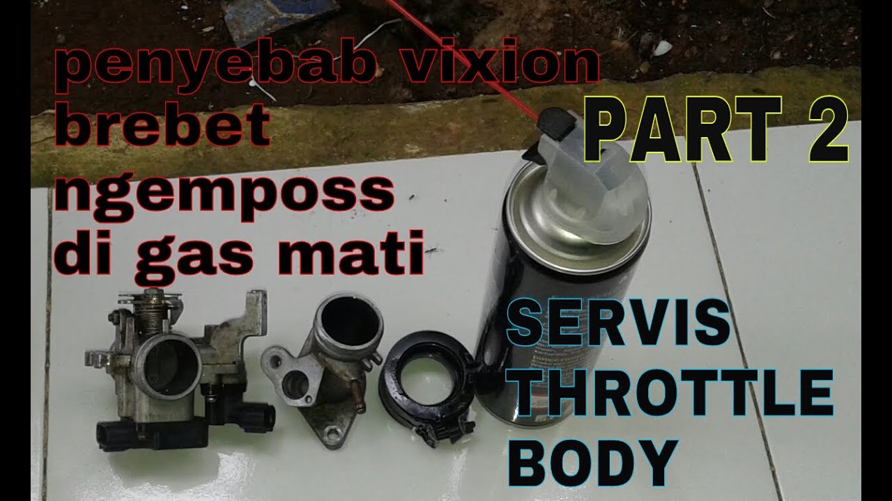 servis ringan motor injeksi vixion old - YouTube