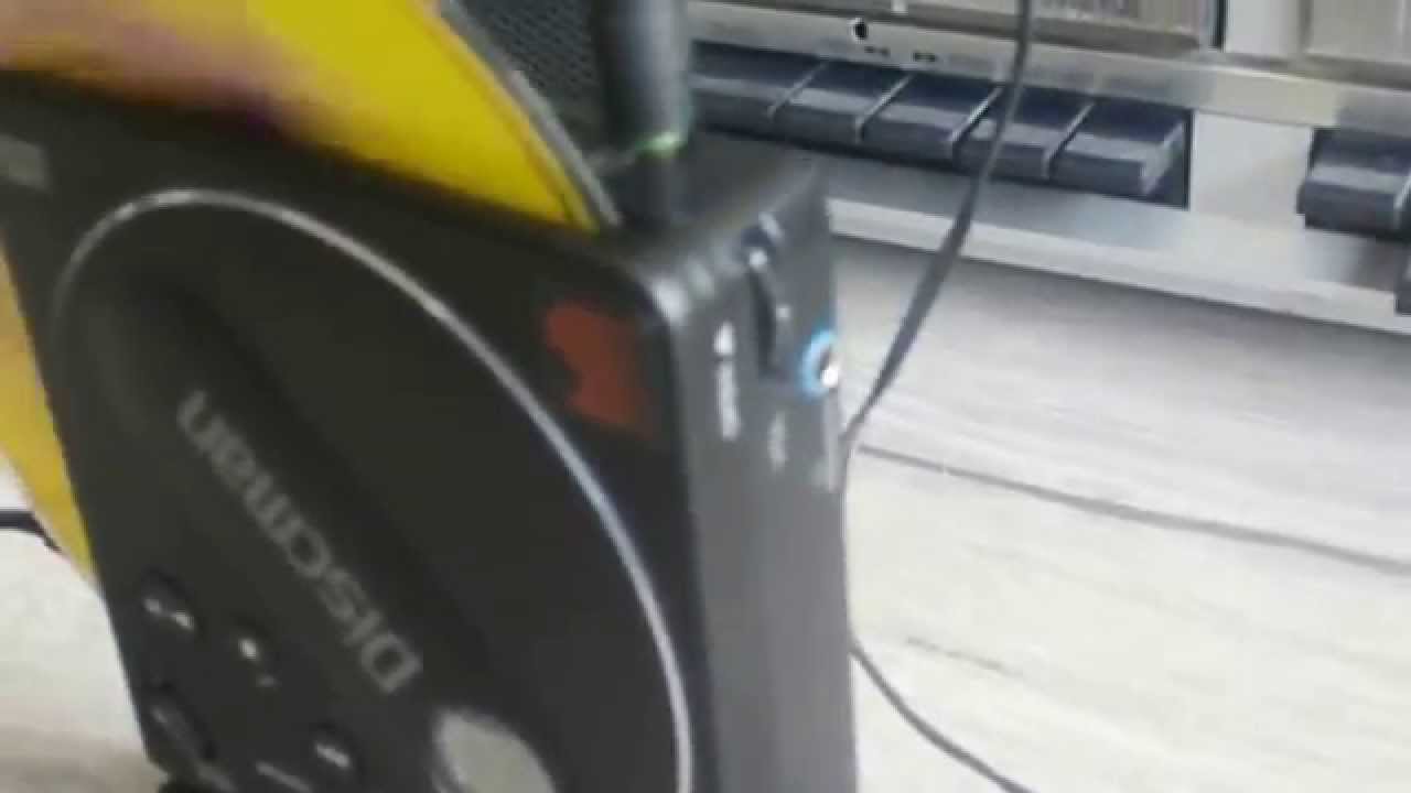 Vintage Sony smallest CD Discman type D-88 Quality + top sound! - YouTube